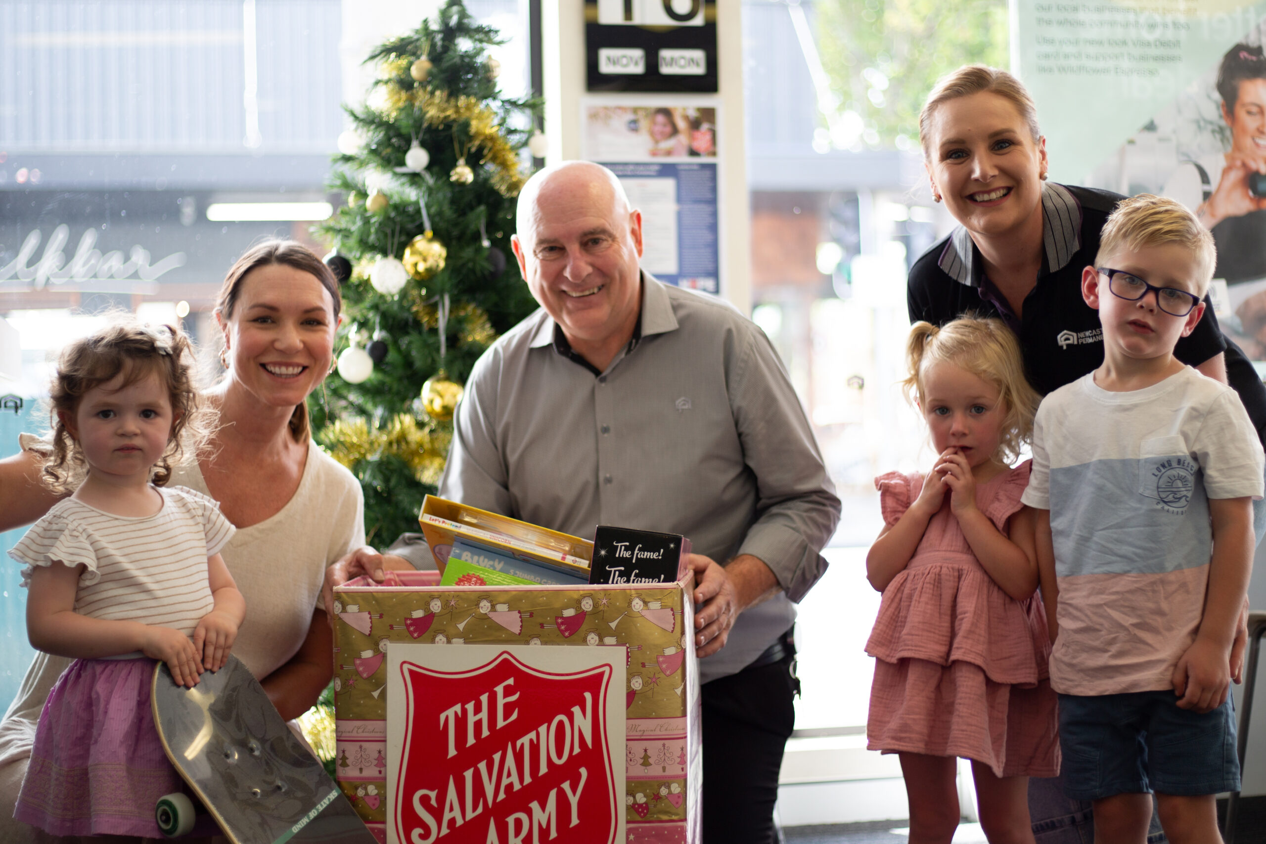 Newcastle Permanent support The Salvos to help local families in need ...